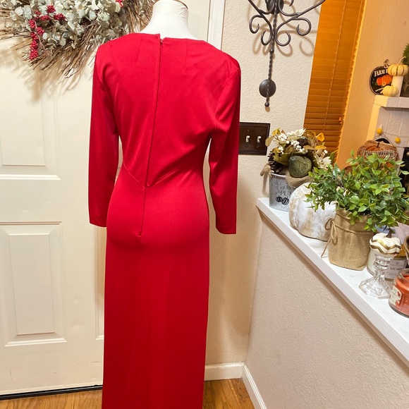 Edith Flagg | Dresses | Vintage Edith Flagg California Red Formal Dress ...